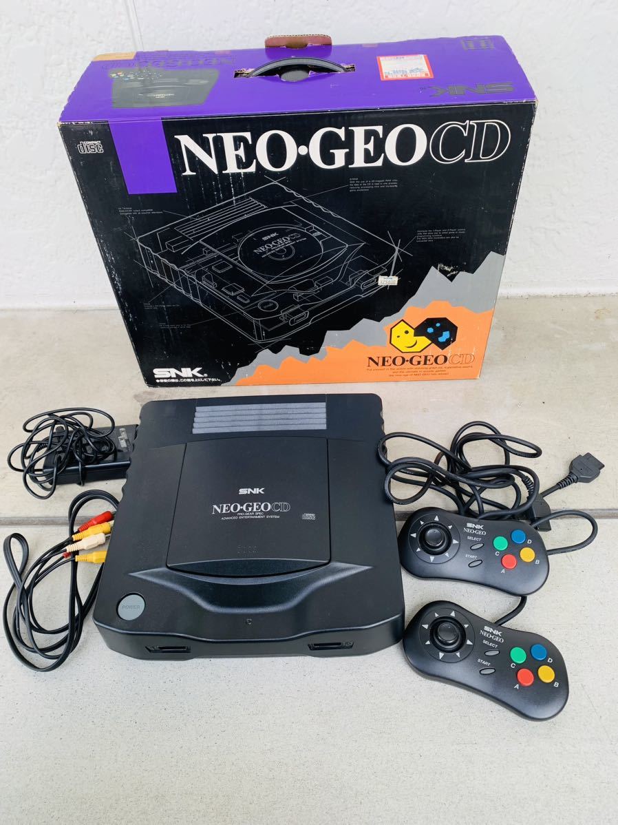 【やや傷や汚れあり】 SNK NEOGEO-CD ネオジオCD CD-T01 コントローラー/コード 稼動品の落札情報詳細 - ヤフオク落札価格検索 オークフリー