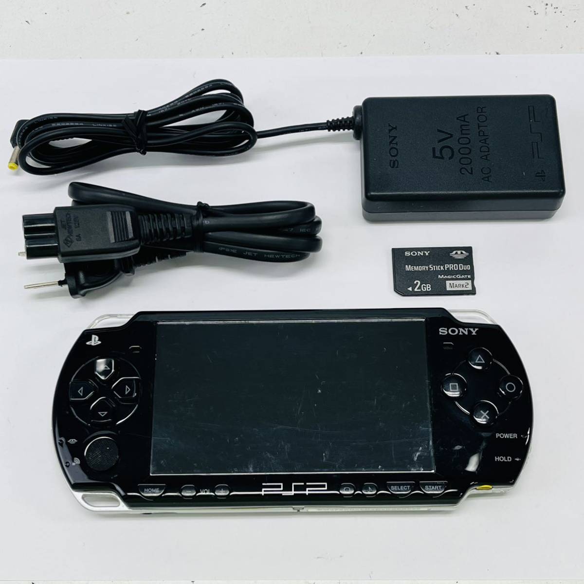【やや傷や汚れあり】☆送料無料・1円〜☆ SONY プレイステーションポータブル PSP-2000 PB ピアノブラック 本体 アダプター メモリースティック セット ②の落札情報詳細 ...