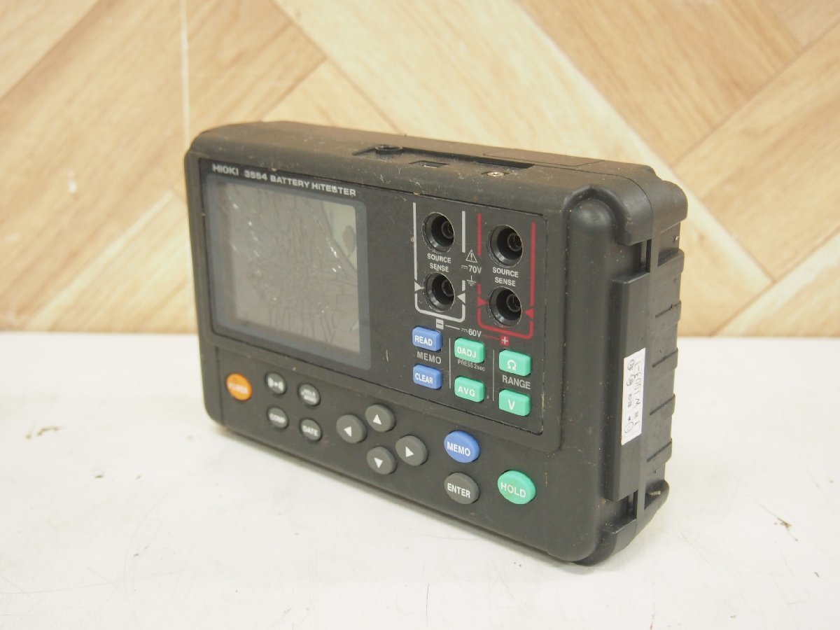 【傷や汚れあり】☆【1W1003-1】 HIOKI 日置電機 バッテリハイテスタ 3554 単三電池×8 ジャンクの落札情報詳細 - ヤフオク ...