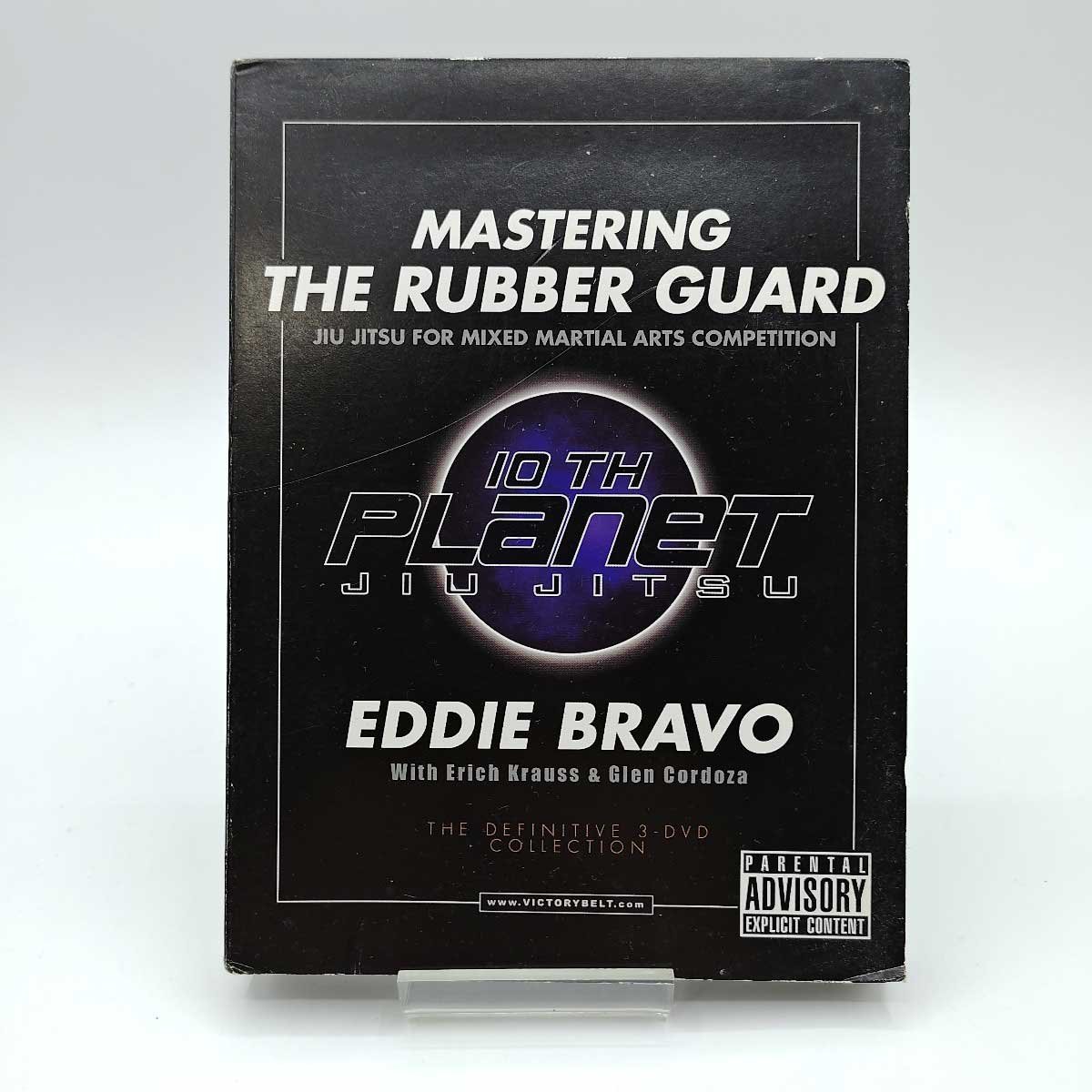 【やや傷や汚れあり】【中古】マスタリングラバーガード エディ・ブラボー Mastering the Rubber Guard Eddie ...