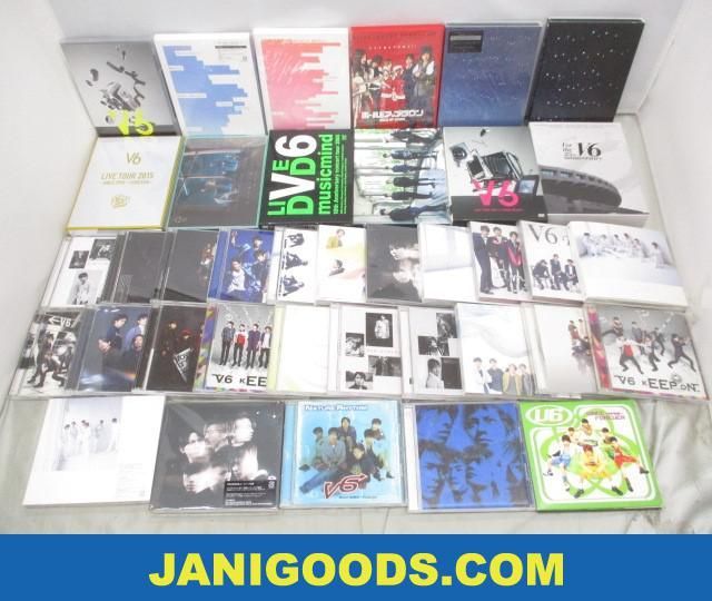 【やや傷や汚れあり】V6 CD/DVD/Blu-rayセット For the 25th anniversary/LIVE TOUR 2015 SINCE 1995〜FOREVER/SUPER ...