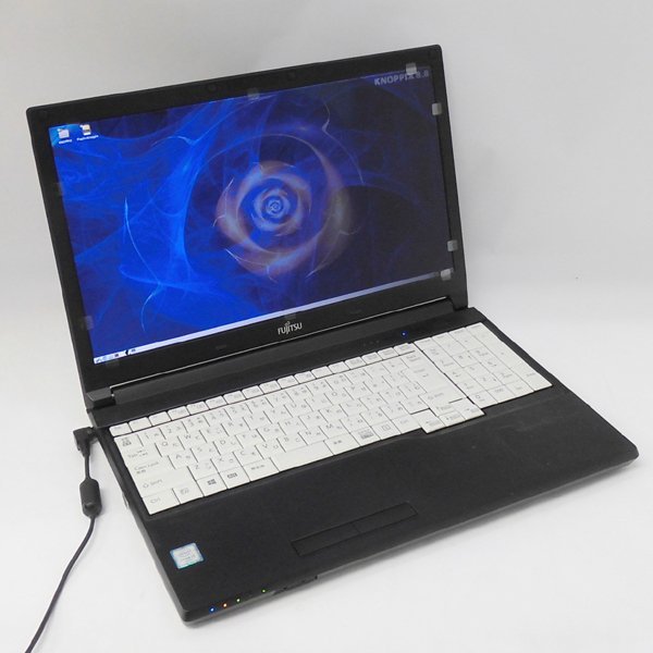 【傷や汚れあり】★ 現状ジャンク Fujitsu i3-6100U 2.3GHz/4G/500G/OS無/FHD LIFEBOOK A576 ...