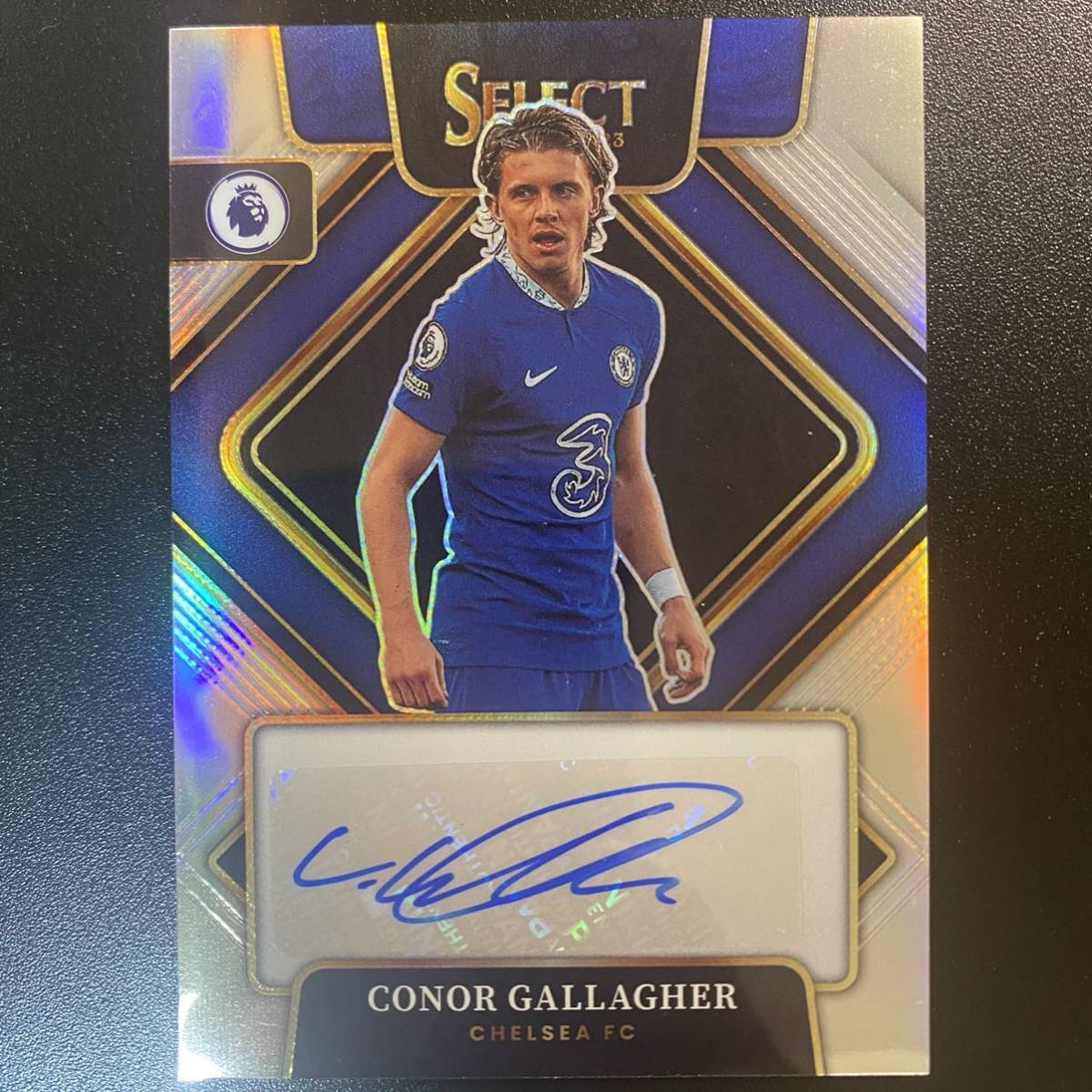 【目立った傷や汚れなし】2022-23 Select Conor Gallagher Auto Autograph Silver Prizm ...