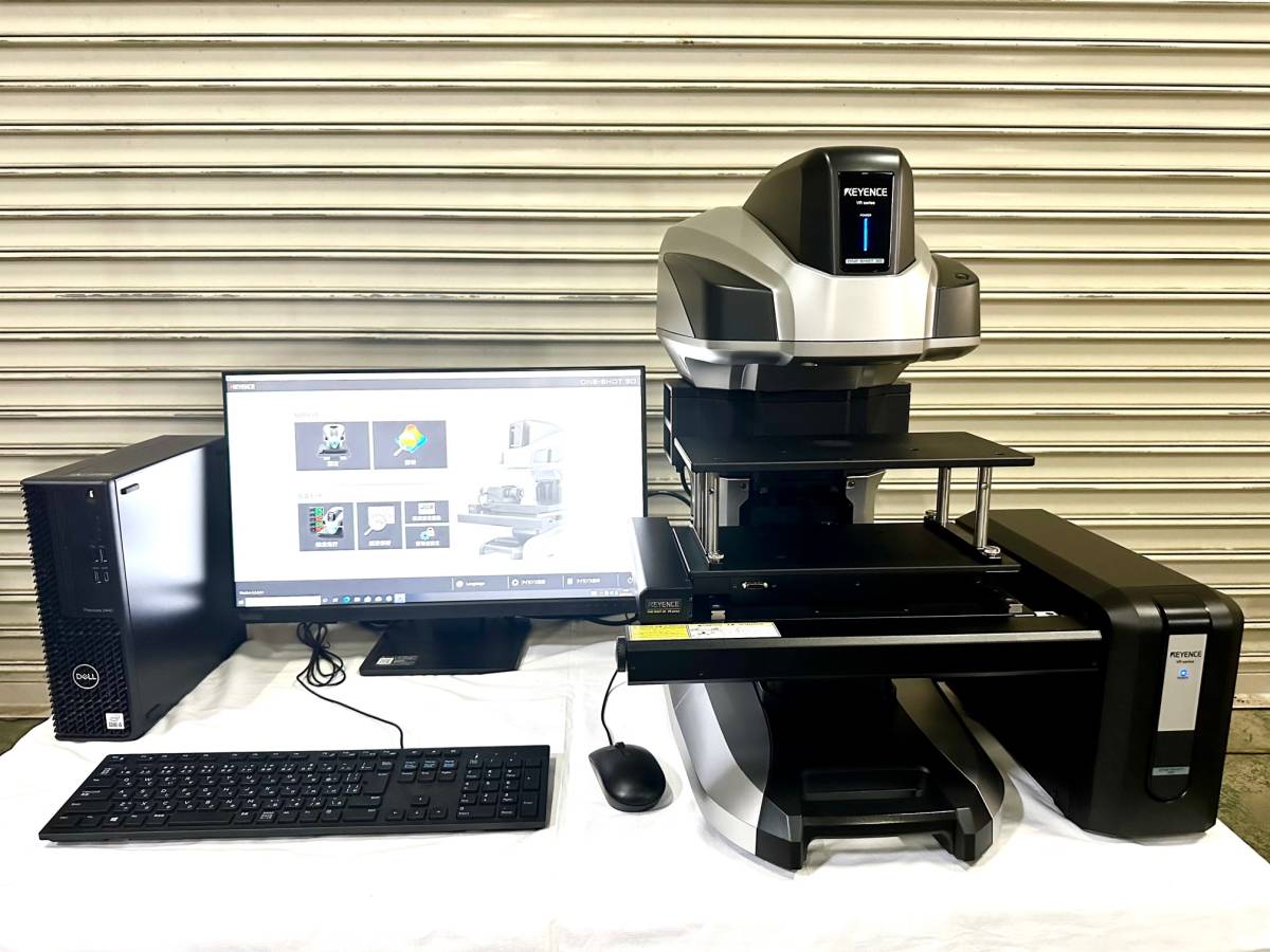 【目立った傷や汚れなし】☆★超美品 キーエンス KEYENCE ワンショット3D形状測定機 VR-6200 ハイエンドモデル★☆の落札情報詳細 ...