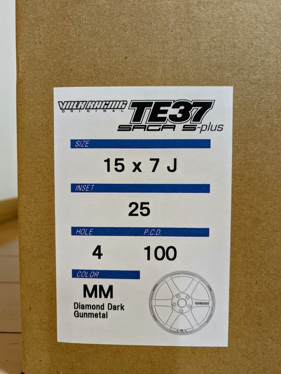 【未使用】【15インチ・NDロードスターブレンボ対応】RAYS TE37 SAGA S-plus 15インチ 7j+25 新品 4本の落札情報詳細 - Yahoo!オークション落札価格検索 ...