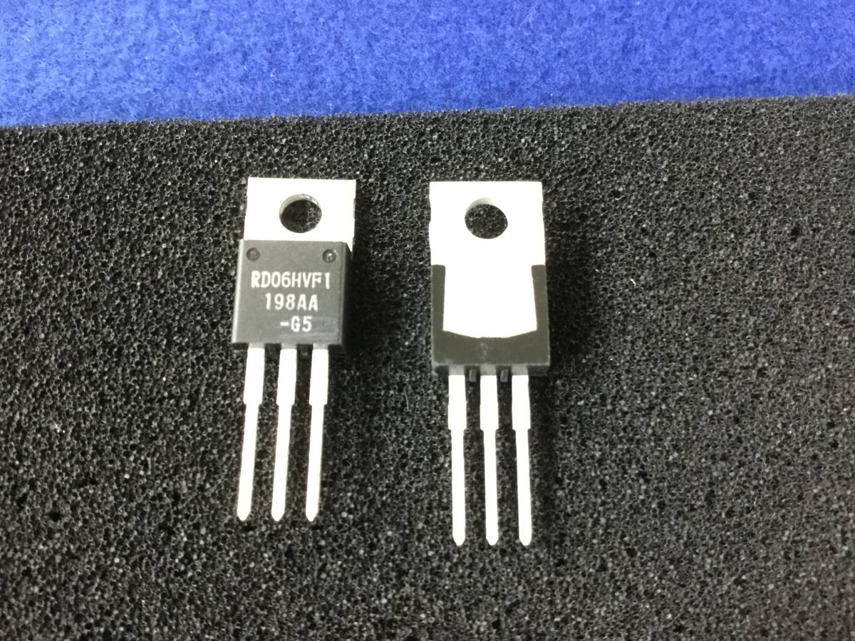 【未使用】RD06HVF1【即決即送】 三菱 170MHz 6W MOS パワー FET New Version [269TbK ...