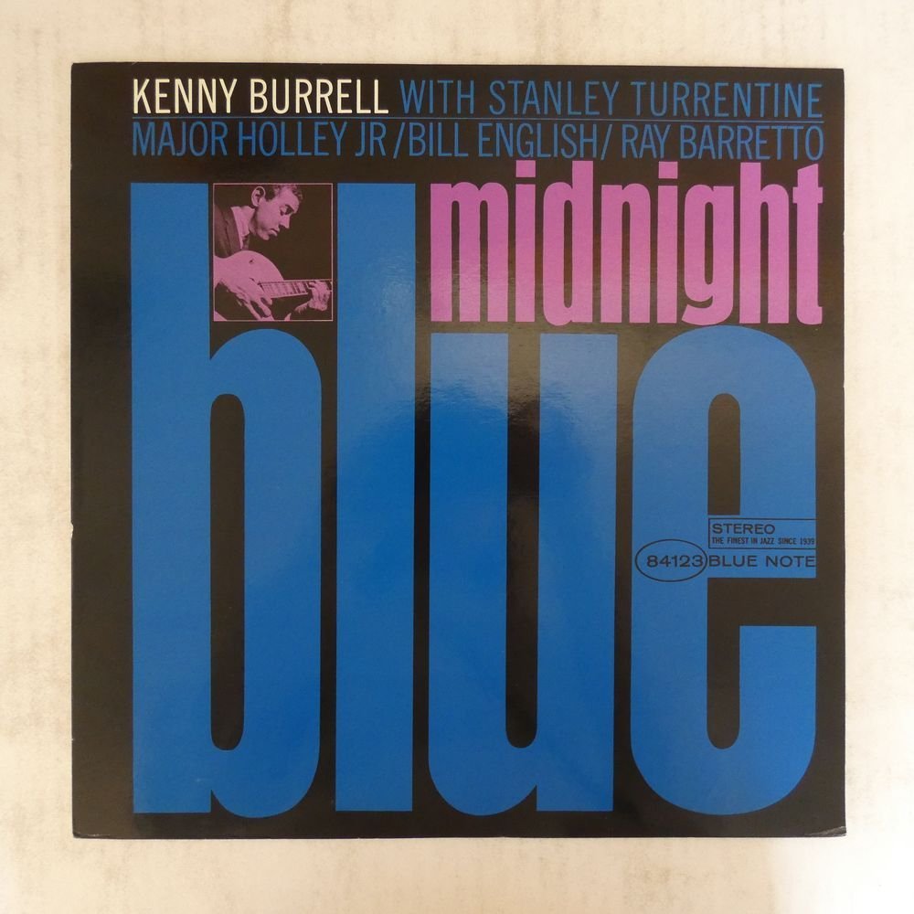 【やや傷や汚れあり】Kenny Burrell「Midnight Blue」LP（12インチ）/Blue Note(BST 84123)/ジャズの落札情報詳細 - ヤフオク落札価格検索 オークフリー