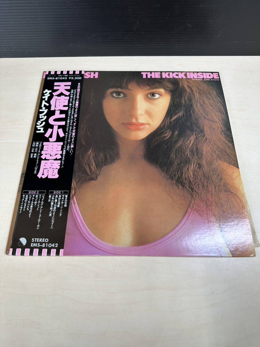 【やや傷や汚れあり】国内盤 Kate Bush ケイト・ブッシュ 「the Kick Inside 天使と小悪魔 」lp レコードemi