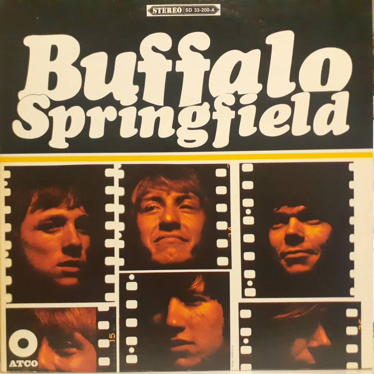 【目立った傷や汚れなし】米ATCO盤LP SRC刻印あり Buffalo Springfield /ST(1st)1966年作の80年代プレス ...