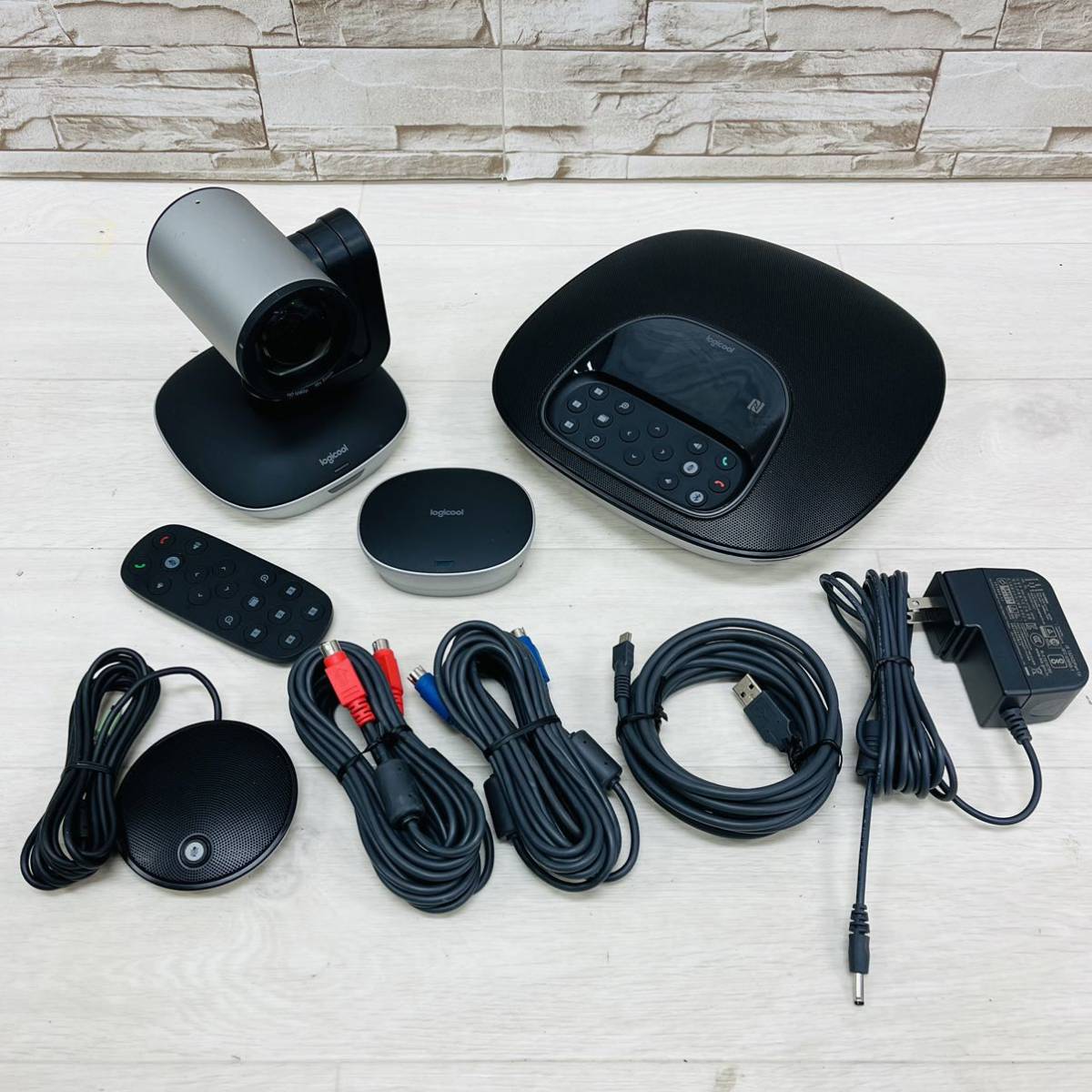 【やや傷や汚れあり】Logicool ロジクール ビデオ会議システム GROUP グループ CC3500ER カンファレンスカム V ...