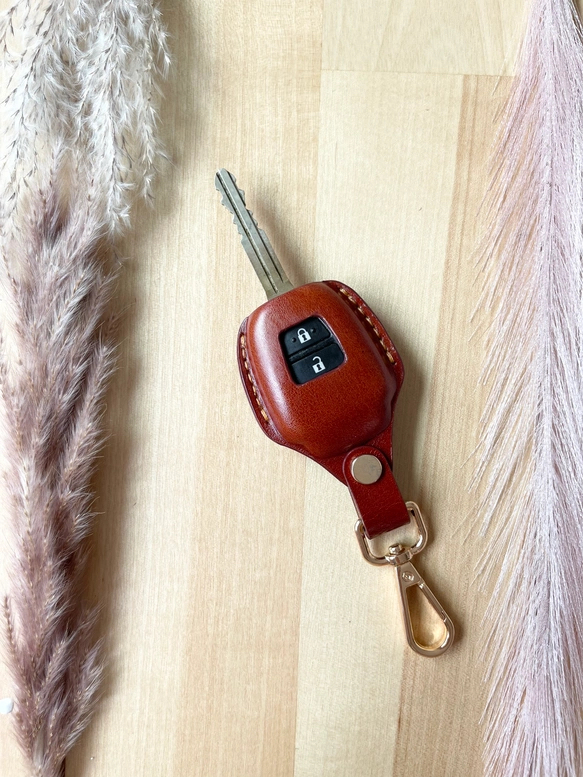 【未使用】【選べる革とステッチと金具】 キーケース キーカバー トヨタ 革製 A00491の落札情報詳細 - ヤフオク落札価格検索 オークフリー