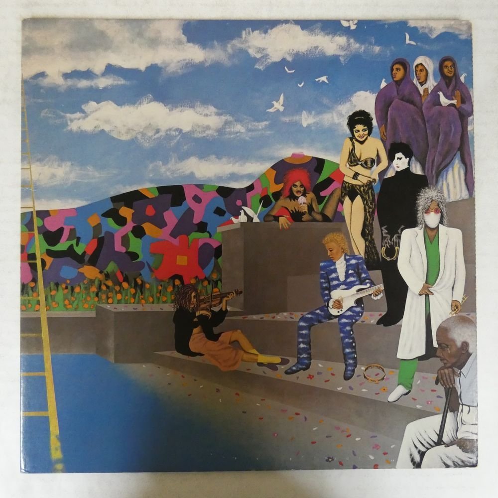 【やや傷や汚れあり】LP SOUL/FUNK/PRINCE AND THE REVOLUTION/AROUND THE WORLD IN A ...