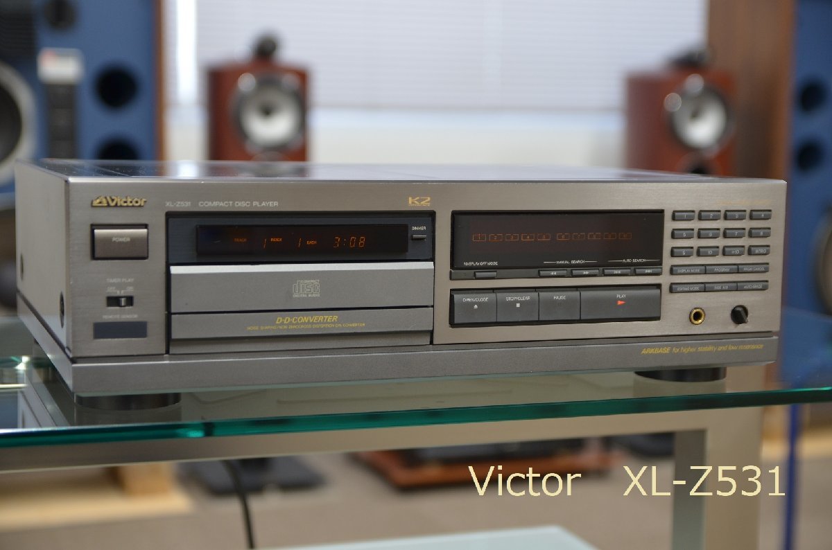 【傷や汚れあり】VICTOR ビクター XL-Z531 K2インターフェース搭載CDプレーヤー （845）の落札情報詳細 - ヤフオク落札価格検索 オークフリー