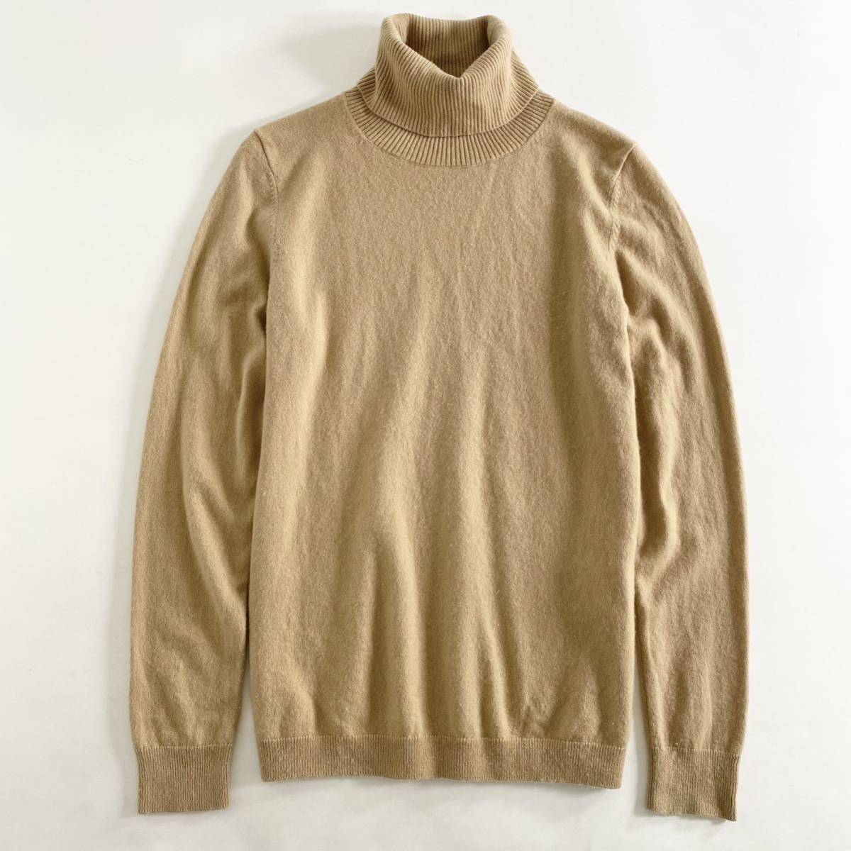 【目立った傷や汚れなし】Nl6 theory luxe セオリーリュクス カシミヤ100% 総カシミア タートルネック ニット セーター 38 ...