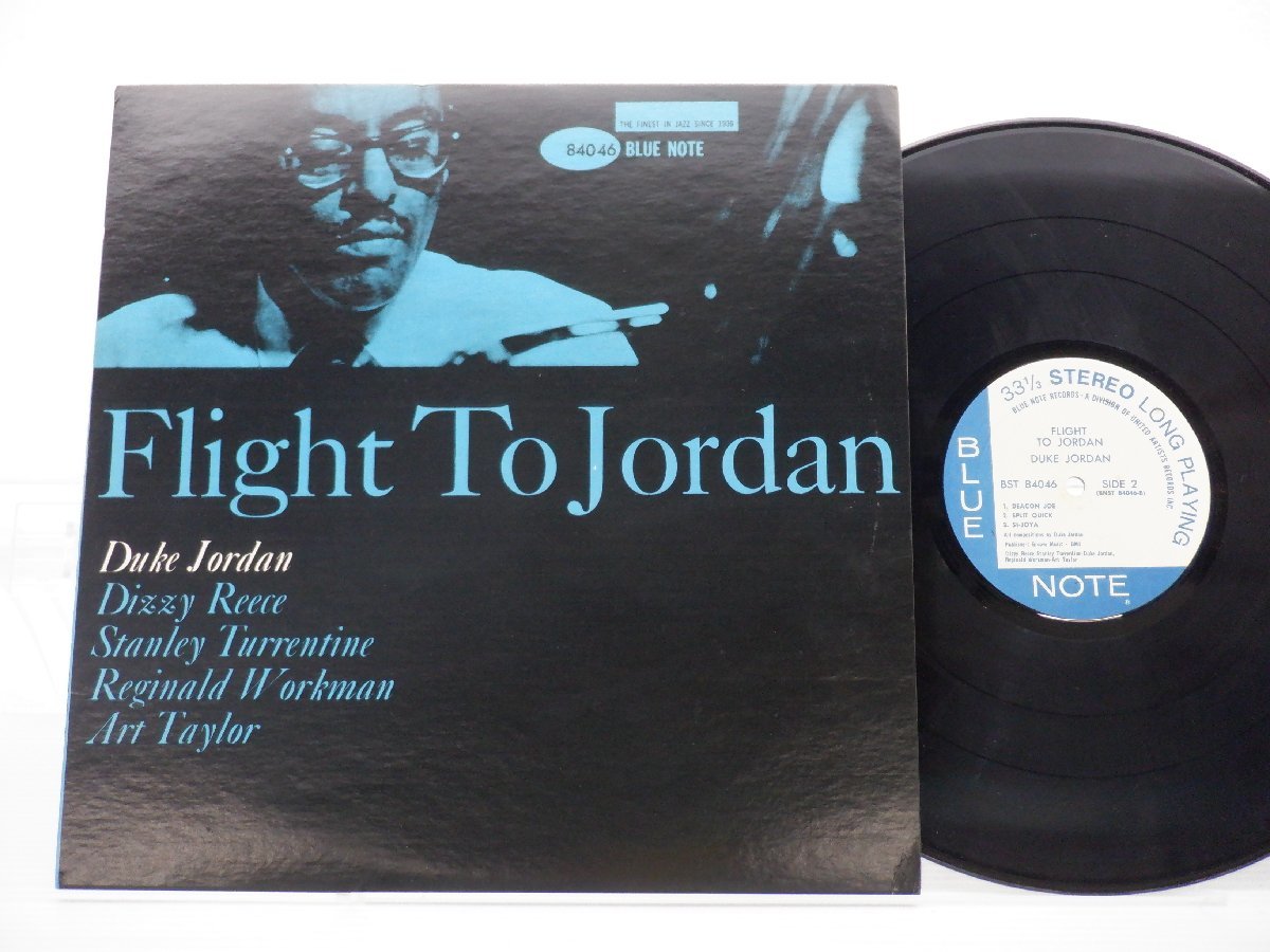 【やや傷や汚れあり】【US盤】Duke Jordan(デューク・ジョーダン)「Flight To Jordan」LP（12インチ）/Blue ...