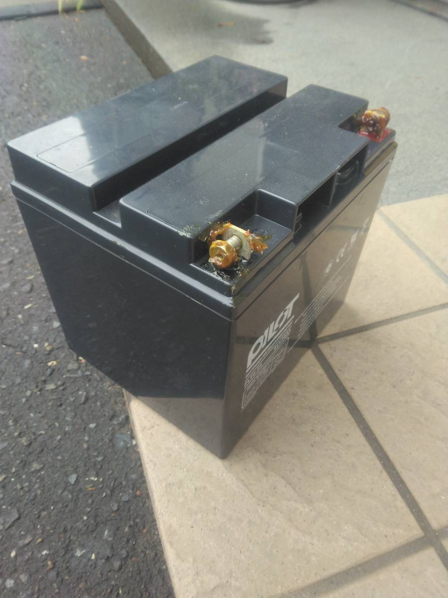 【目立った傷や汚れなし】電動除雪機オ・スーノ ササキコーポレーションのバッテリー（中古 良品） ER-801 用の落札情報詳細 - ヤフオク落札価格検索 オークフリー