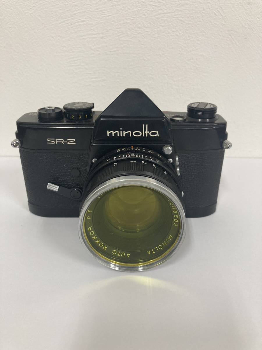 【やや傷や汚れあり】#3974 【希少】ミノルタ minolta SR-2 AUTO ROKKOR-PF 55mm 1:1.8の落札情報詳細 - Yahoo!オークション落札価格検索 オークフリー