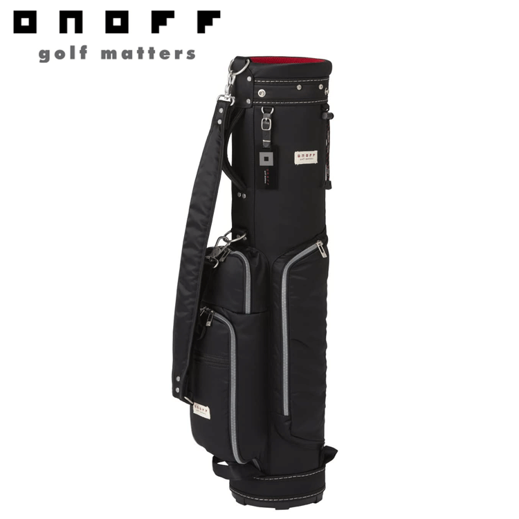 【未使用】ONOFF Caddie Bag OB0221 【オノフ】【キャディバッグ】【0221】【9.0型】【グレー】【CaddyBag】の落札情報詳細 - ヤフオク落札価格検索 オークフリー