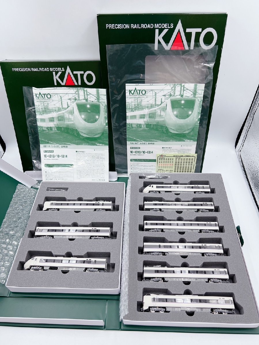 【未使用に近い】KATO 10-1313 681系 「しらさぎ」6両基本セット+10-1314 3両増結セット 未走行コレクター放出品 Nゲージ【AD035】の落札情報詳細 - Yahoo ...