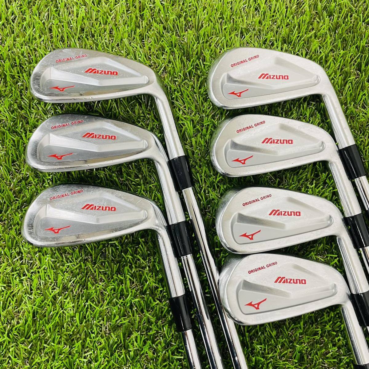 【やや傷や汚れあり】MIZUNO ミズノ MP-63 ORIGINAL GRIND 刻印別注バージョン アイアンセット KBS TOUR （S ...