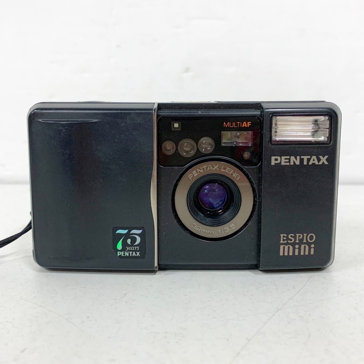 【傷や汚れあり】ペンタックス エスピオミニ フィルムカメラ ESPIO MINI Pentax Lens 32mm F:3.5 75年モデル ...