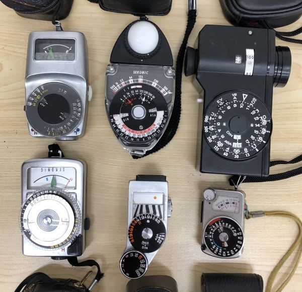 【傷や汚れあり】SEKONIC セコニック ZOOM METER EXPOSURE METER MICROLITE METER MICRO ...