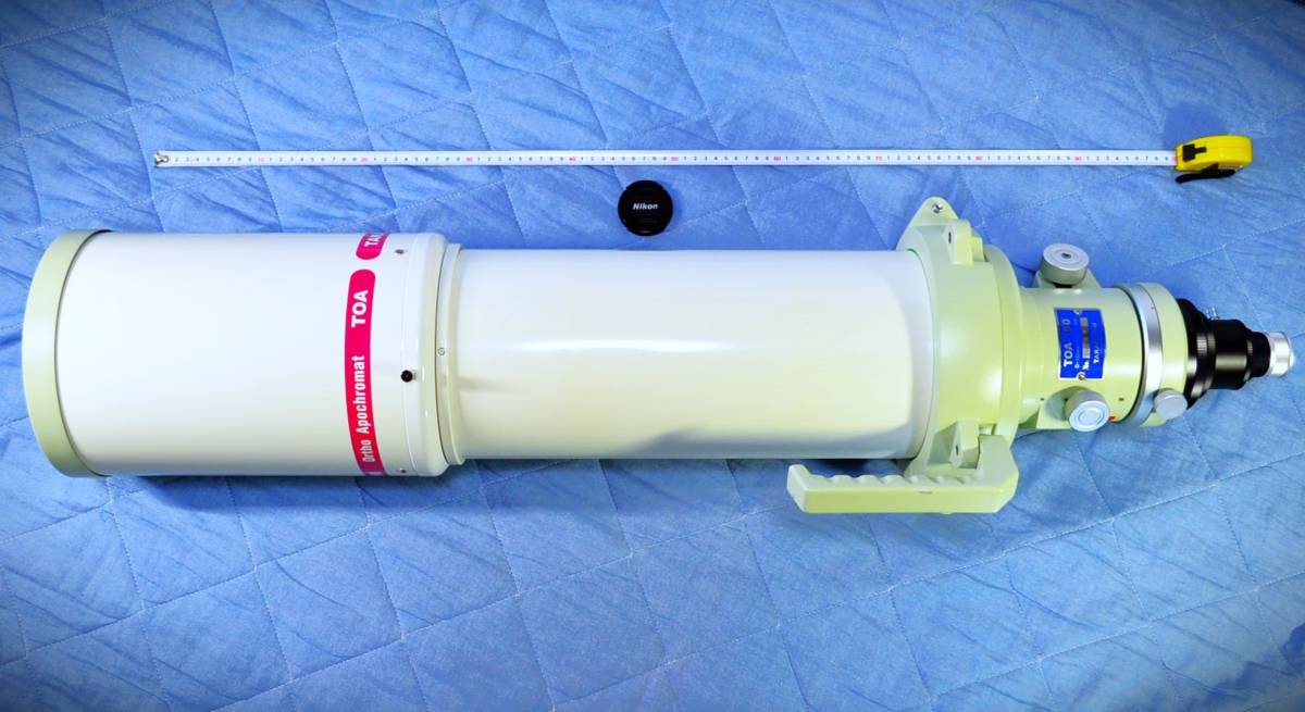 【目立った傷や汚れなし】【稀少・超美品 世界最高性能の屈折望遠鏡】高橋製作所TOA－150鏡筒[口径150mm、3群3枚、EDレンズ2枚使用 ...