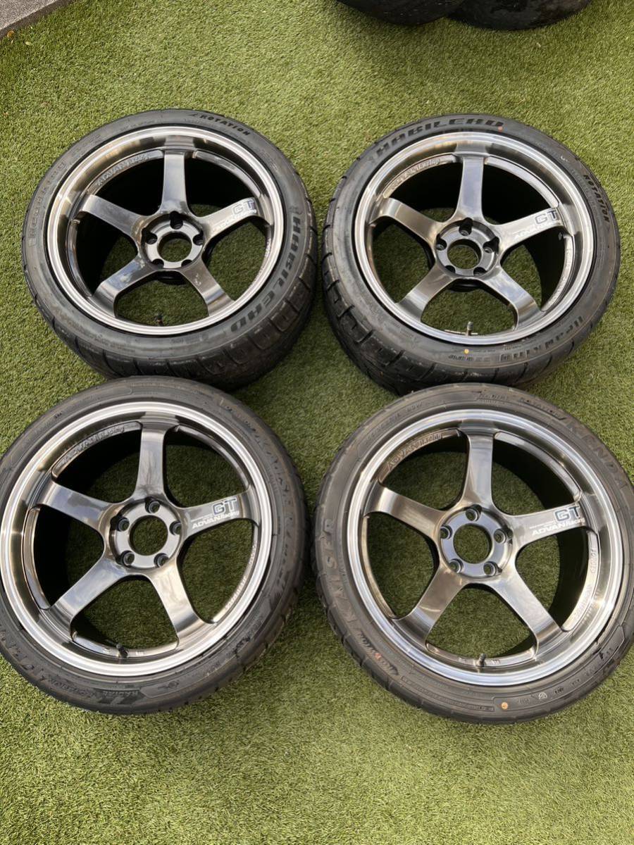 ヨコハマ アドバン ADVAN RG RGⅡ RG2 17 8.5j +37 114.3 4H 4本 美品の落札情報詳細 - ヤフオク落札価格 ...