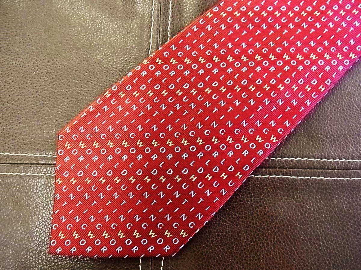 【傷や汚れあり】【在庫処分セール】5-9777z ハンティングワールド【HW総ロゴ】ネクタイ の落札情報詳細 - ヤフオク落札価格検索 オークフリー