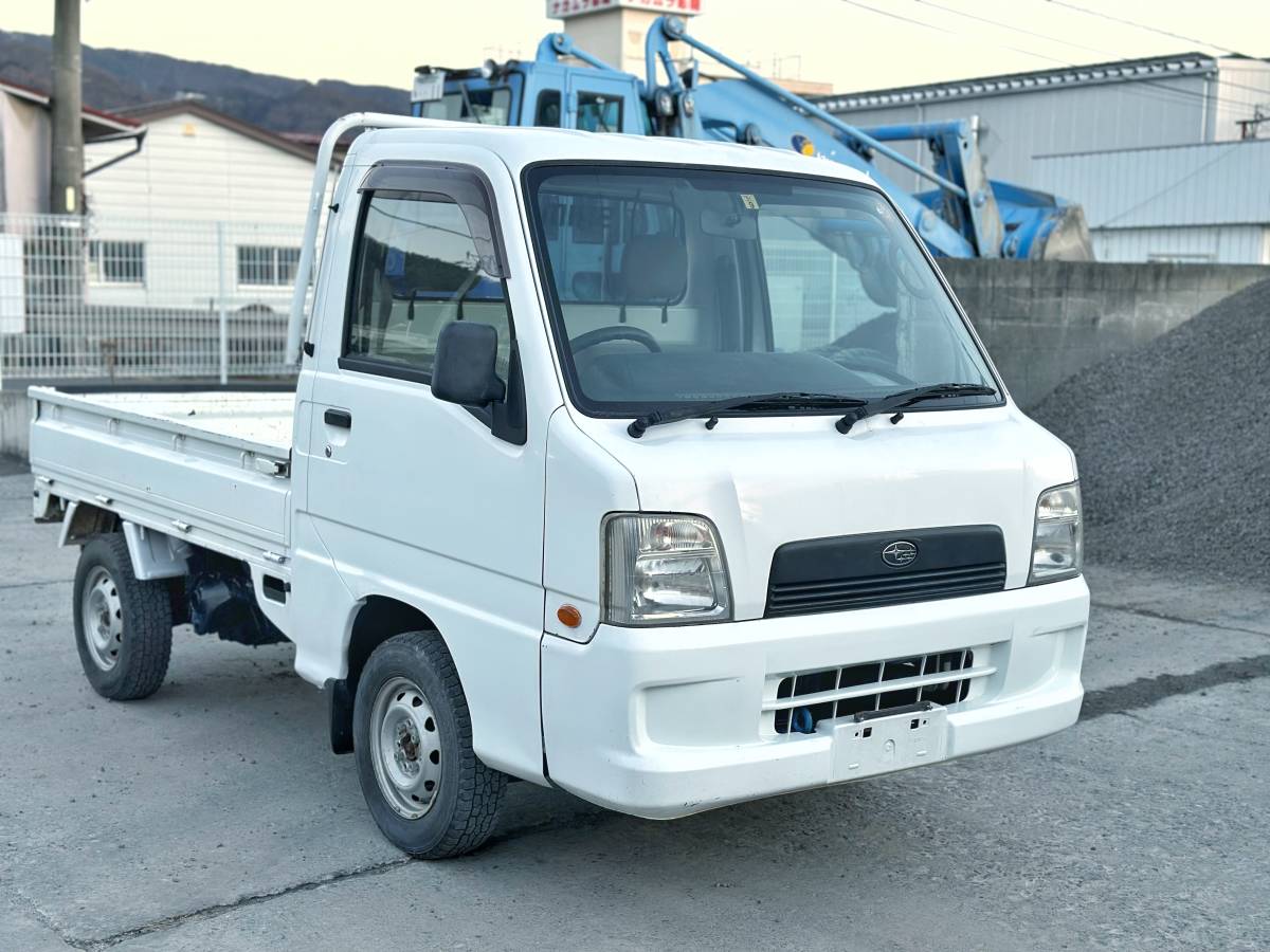 【走行距離 119,045 km】スバル サンバートラック TT2 車検R6年11月まで！美車 5速マニュアル 4WD AC エアB ELシフト ETC付の落札情報詳細 - ヤフオク落札価格 ...