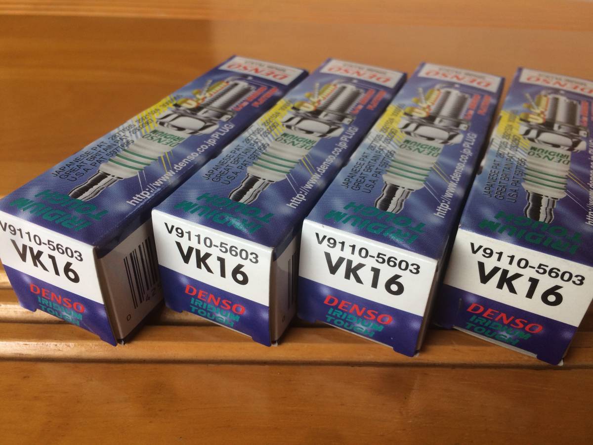 【未使用】DENSO イリジウムプラグ TOUGH 【VXUH22-5611-3】3本セット エブリイ DA64V K6A(DOHC) 【送料 ...
