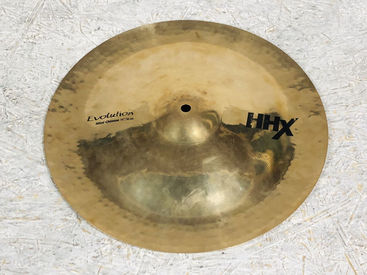 【やや傷や汚れあり】中古 SABIAN HHX Evolution Mini Chinese 14 (u78582)の落札情報詳細 ...