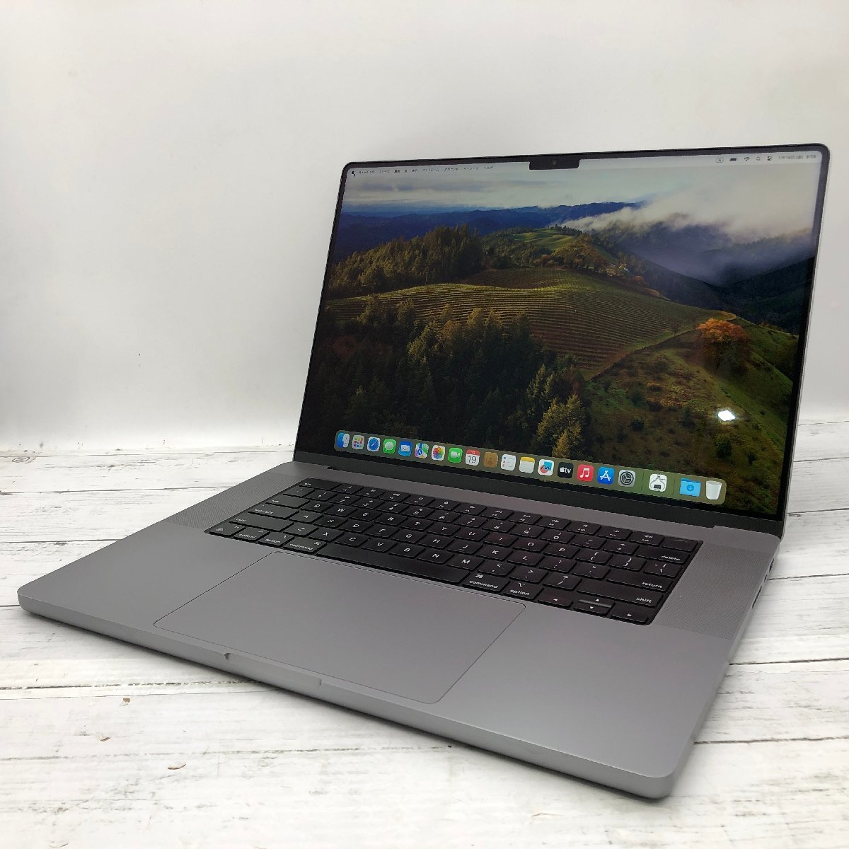 【やや傷や汚れあり】Apple MacBook Pro 16-inch 2021 Apple M1 Pro /16GB/512GB(NVMe ...