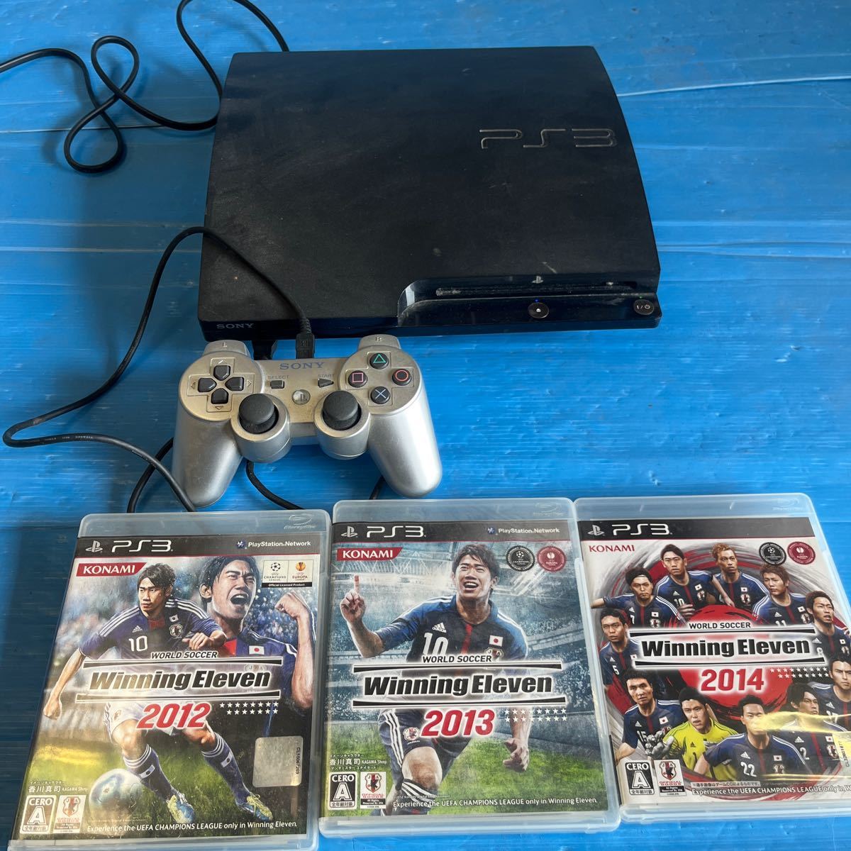 【やや傷や汚れあり】良品 PS3 CECH-2500A 本体一式 ウイニングイレブン 別売りコントローラー おまけ付き 動作品 送料無料の落札情報詳細 - ヤフオク落札価格検索 オークフリー