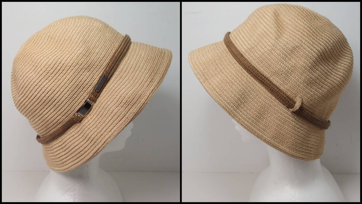 【傷や汚れあり】☆arth コットン 麦わら帽子調 ストローハット 57cm ナチュラル 折り畳み可能 日本製 レディース アースの落札情報詳細 - Yahoo!オークション落札価格検索 オークフリー