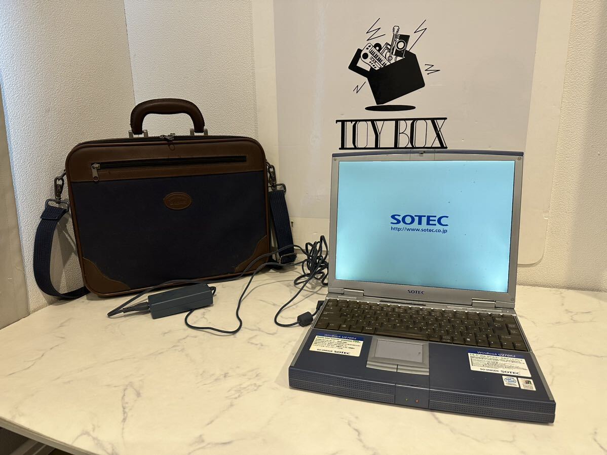 【傷や汚れあり】【中古】ノートパソコン SOTEC ソーテック U270R4 WinBook U Windows me ノートPC 14インチ ...