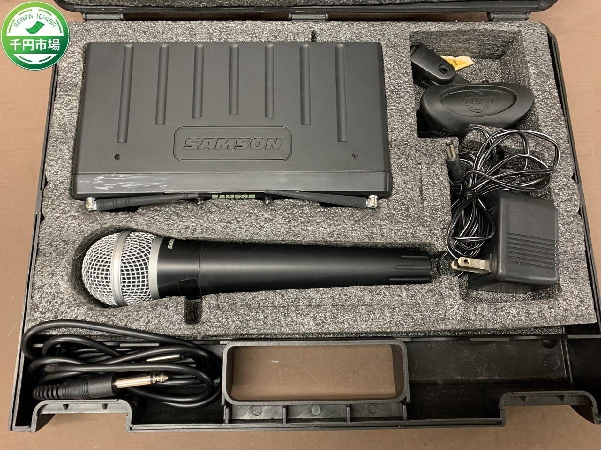 【中古】SAMSON★UR-5DJ★B帯★デュアルワイヤレスマイクレシーバー★ワイヤレス受信機★国内仕様品★中古完動品★アンテナ付きの落札情報 ...