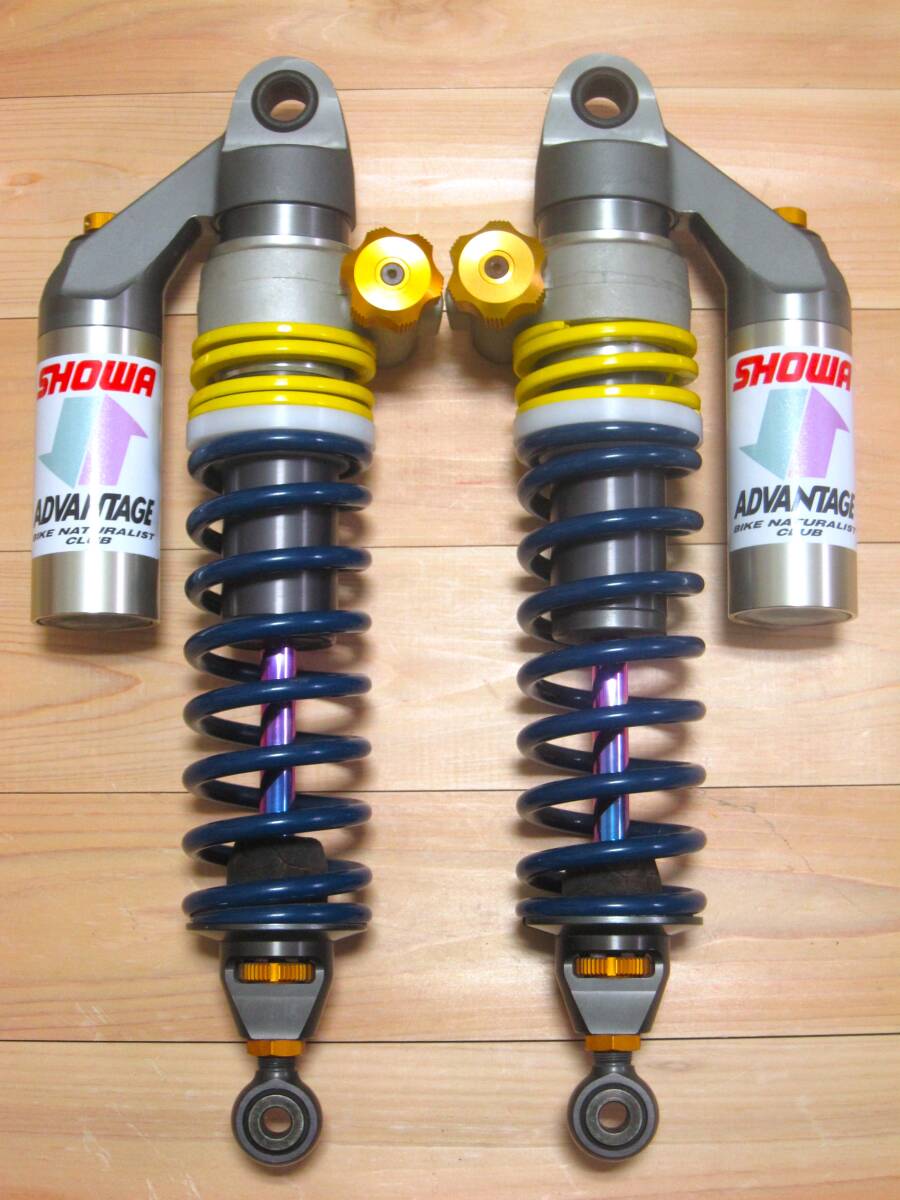 【やや傷や汚れあり】ADVANTAGE SHOWA アドバンテージSHOWA リアサスペンション 検（ ゼファー400 750 / 1100 ZRX1200 Z1R Z1000R Z750FX ...