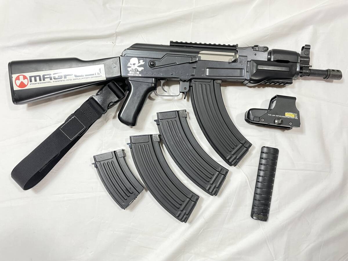 【傷や汚れあり】東京マルイ AK-47 スコープ・マガジン付！ EP93726M 電動アサルトライフル/marui/モデルガン/エアガンの落札 ...