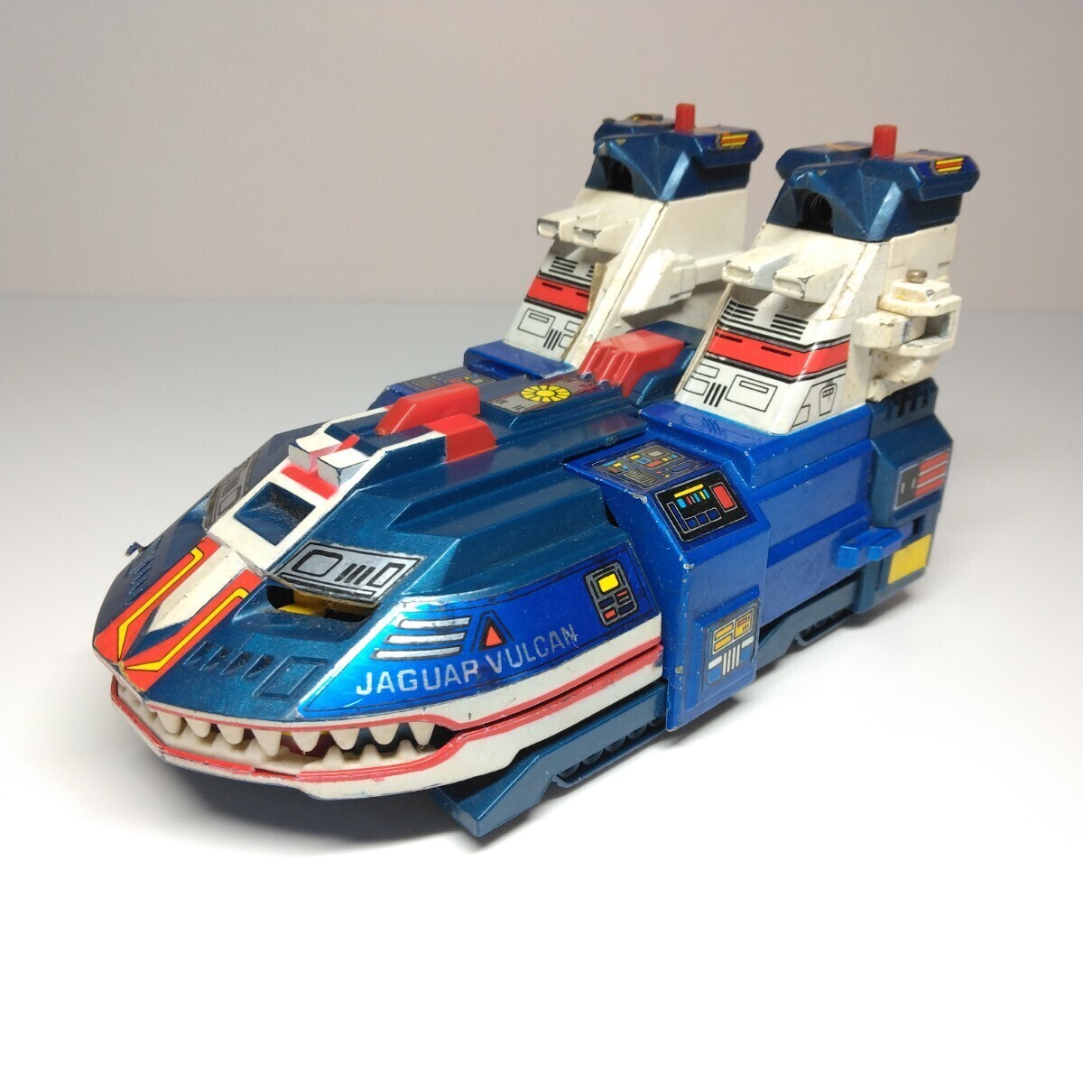 【全体的に状態が悪い】戦隊 サンバルカン DX ポピニカ ジャガーバルカン 当時物 ポピー ジャンク super sentai sun vulcan vintage toy jaguar ...