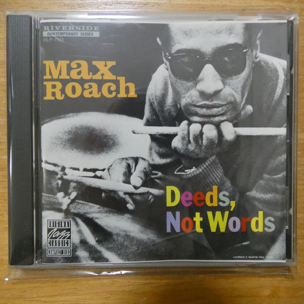 【やや傷や汚れあり】025218630429;【OJCCD】MAX ROACH / DEEDS,NOT WORDS OJCCD-304-2の ...
