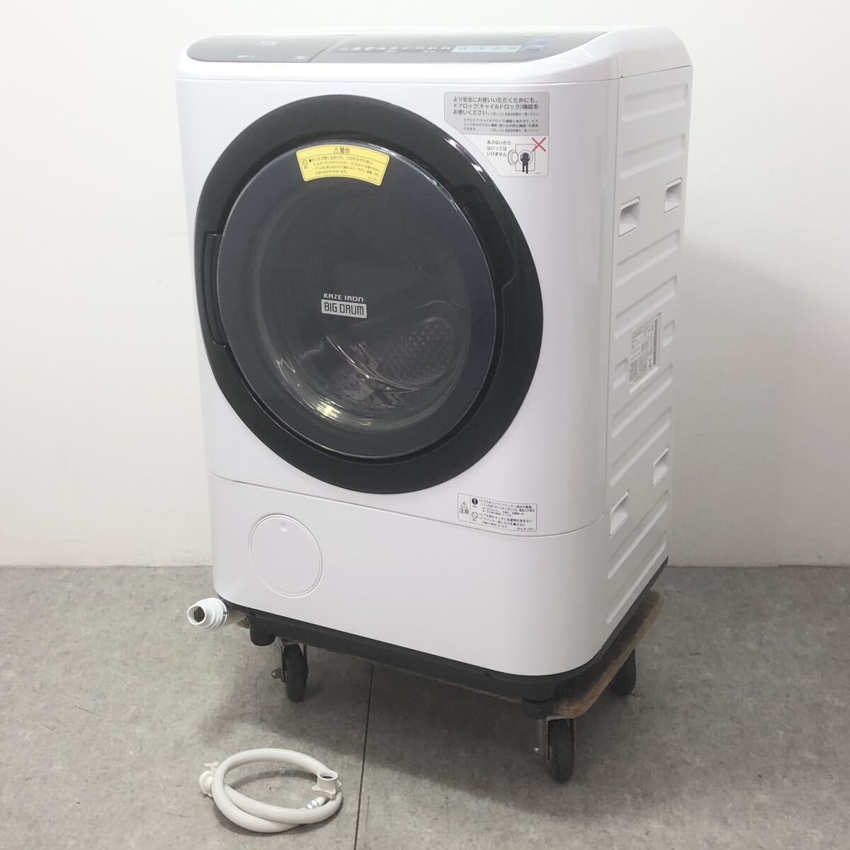【やや傷や汚れあり】 HITACHI 日立 ドラム式洗濯乾燥機 ビッグドラム BD-NX120BL 12kg 6kg 2018年製 左開き 洗濯機 乾燥機 動作確認済み 24033101の落札 ...