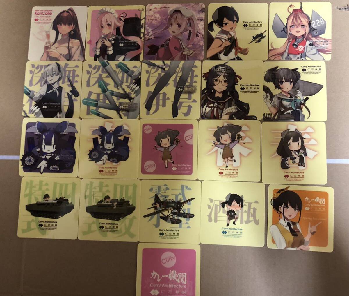 【未使用】非売品★カレー機関「艦これ 公式ステッカー 長鯨」★C2機関 26th sequence 後段 10周年 シールの落札情報詳細 - ヤフオク落札価格検索 オークフリー