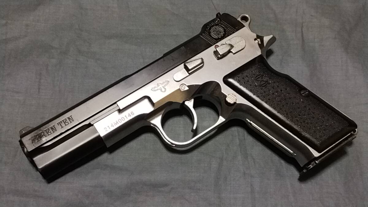 【傷や汚れあり】マルシン BREN TEN ブレンテン MAXI 8mm ハーフシルバー 本体のみ 痛みアリ ジャンク マイアミバイスの落札 ...