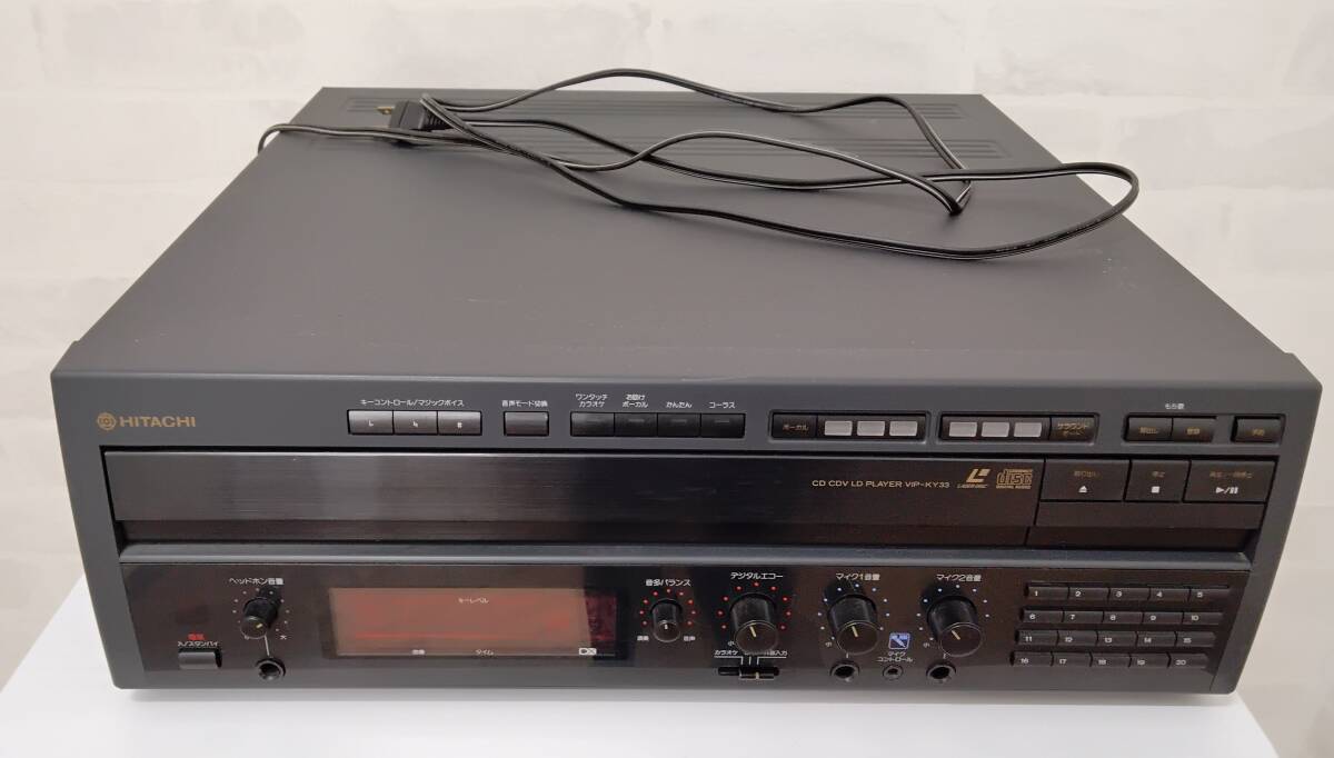 【傷や汚れあり】HITACHI/日立 レーザーディスクプレーヤー VIP-KY33 LD 映像機器 通電確認済 中古 ジャンクの落札情報詳細 ...