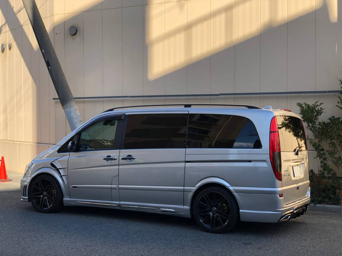 【走行距離 108,000 km】[平成20年式] [車検7年2月] ベンツV350アンビエンテ/ロング/後期仕様/WALD/BLACK ...