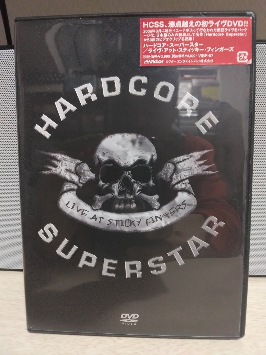 【目立った傷や汚れなし】☆HARDCORE SUPERSTAR☆LIVE AT STICKY FINGERS【国内盤】ハードコア・スーパースター ライヴ DVDの落札情報詳細 - Yahoo ...