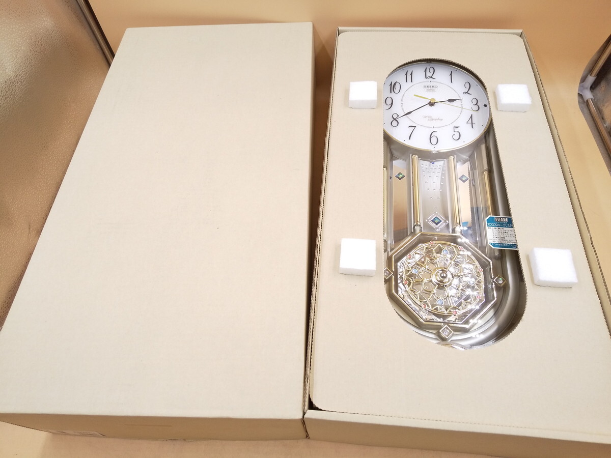 【傷や汚れあり】Y4-222 HI-FI スワロフスキー AM227S SEIKO 掛け時計 電波掛け時計の落札情報詳細 - Yahoo ...