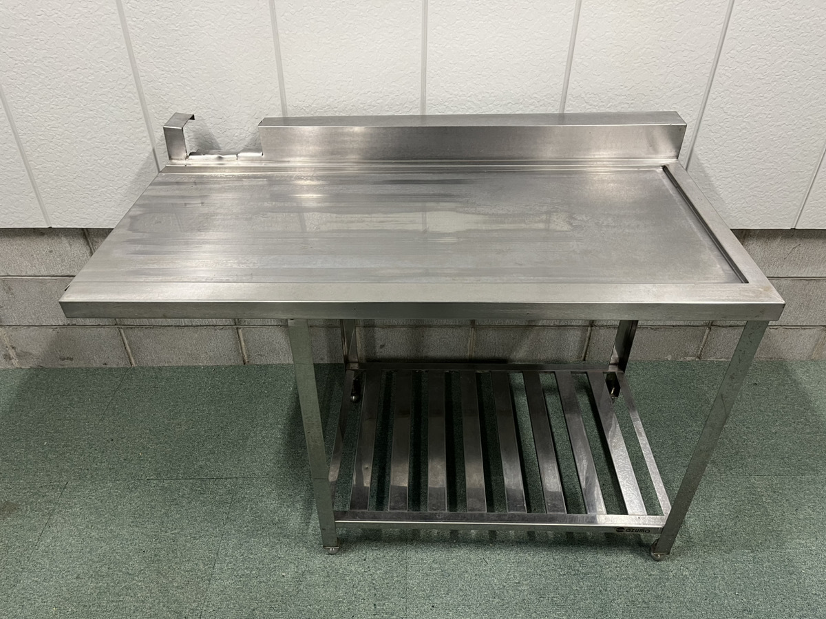 【傷や汚れあり】Azuma アズマ 作業台 店舗 飲食店 業務 幅133cm×奥行70cm×高さ94cm 直接引取（東大阪）・自社配達歓迎の落札情報詳細 - Yahoo!オークション落札価格 ...