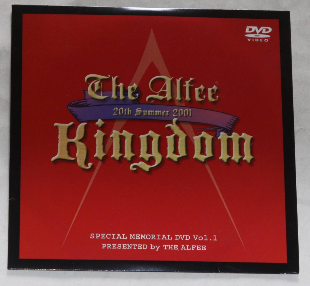 【やや傷や汚れあり】THE ALFEE アルフィー DVD 「KINGDOM 20th SUMMER 2001」 「SPECIAL MEMORIAL DVD」 VOL.1赤（DVDのメニューは ...